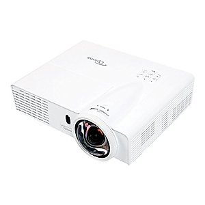 Optoma W303ST Full 3D WXGA 3000 Lumen DLP Short Throw Projector with 18,000:1 Contrast Ratio