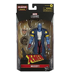 Marvel Legends Series X-Men Maggott Action Figure 6-Inch Collectible Toy, 2 Accessories and 2 Build-A-Figure Parts