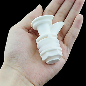 SQXBK 3PCS 60x20mm White Push Button Cooler Tap Replacement Thermos Ice Bucket Tap Suitable for Faucet Replacement