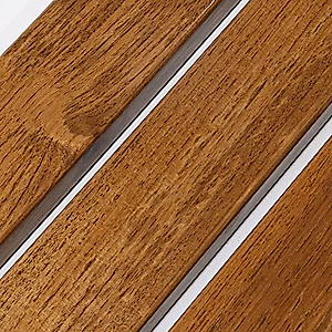 20" Teak Wood Modern Folding Shower Seat Bench, Clear Coated for Protection and Premium Smooth Finish, Medical Wall Mount Foldable Fold Up Chair Bathroom Stool Foldaway Shower Seating