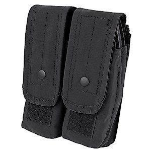 Condor Elite MA6-002 Double Ar/Ak Mag Pouch Black