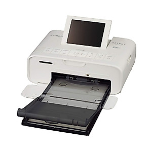 Canon Selphy CP1300 Wireless Compact Photo Printer with AirPrint and Mopria Device Printing, White