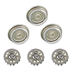 Bobblei Universal HQ4 3Pcs Razor Sharper Electronic Shaver blade heads replacement For philips norelco heads HQ56 HQ55 HQ4+ HQ3 Reflex Plus HQ6843 HQ300 HQ64 HQ916