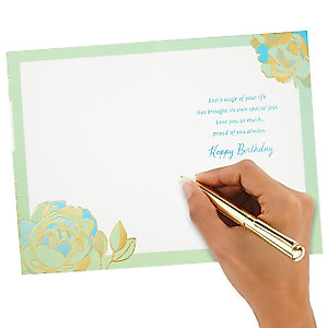 Hallmark Birthday Card for Daughter (Flowers)