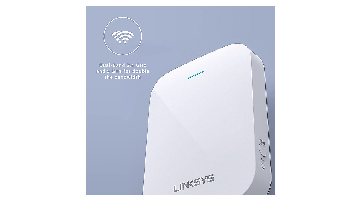 Linksys WiFi 6 Range Extender - Boost Coverage Up to 2000 Sq Ft