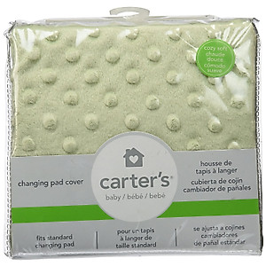 Carter's Super Soft Changing Pad Cover, Apple Green (Discontinued by Manufacturer)