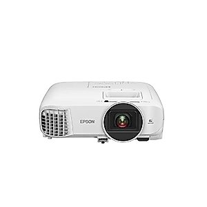 Epson Home Cinema 2200 (3D Edition) 3-chip 3LCD 1080p Projector, Built-in Android TV & Speaker, Streaming/Gaming/Home Theater, 35,000:1 Contrast, 2700 lumens Color and White Brightness, HDMI, White