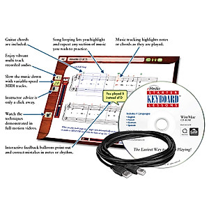 Yamaha PSR-EW310 EPS 76-Key Educational Keyboard Pack with Power Supply, X-Style Stand, Headphones, USB Cable, and Instructional Software, YAM PSREW310