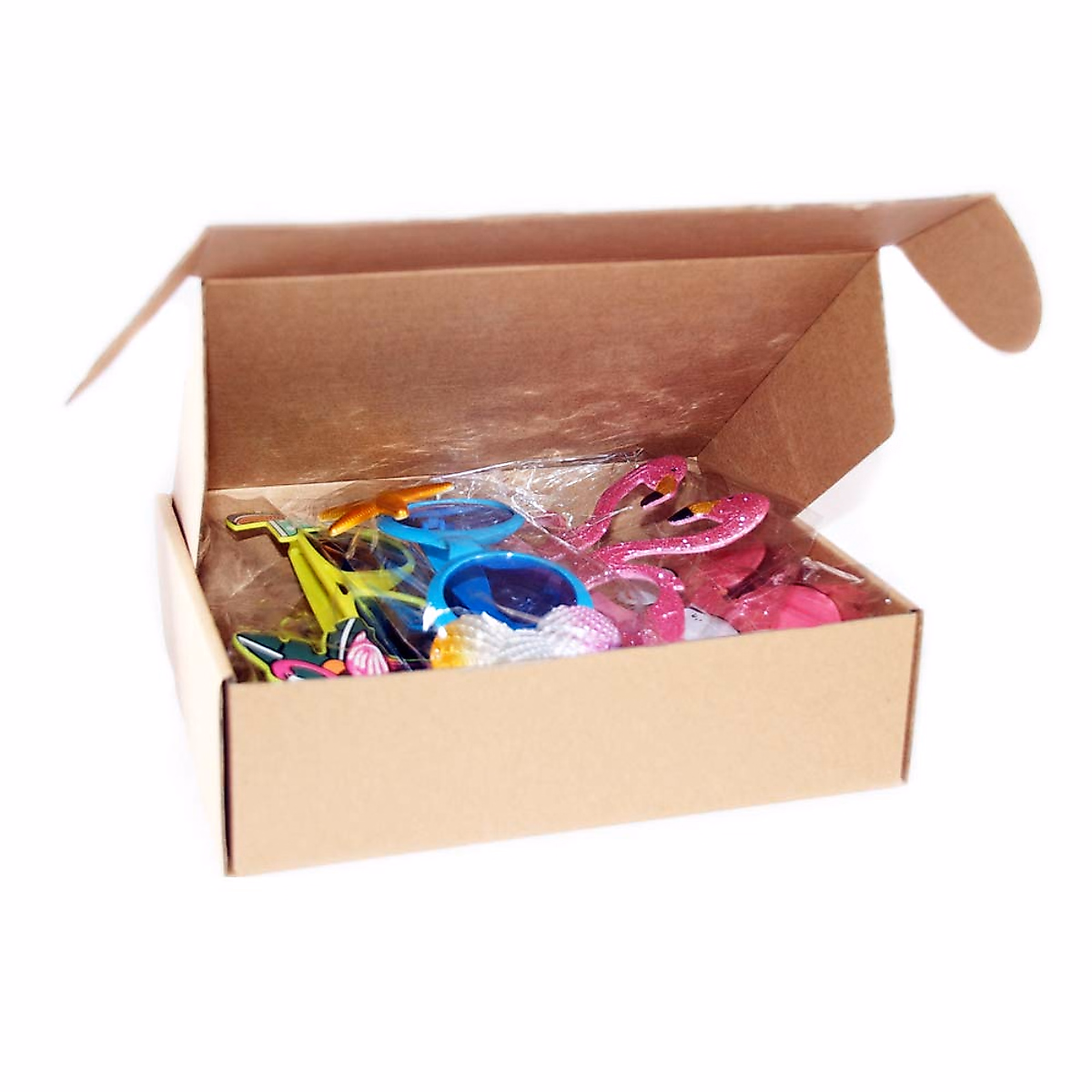 Funny Sunglasses,Novelty Party Sunglasses, Creative Funny Sunglasses, Funny Hawaiian Tropical Sunglasses,Luau Fancy Dress Party Supply, Hawaii Themed Sunglasses,Beach Photo Booth Props(8 Pack)