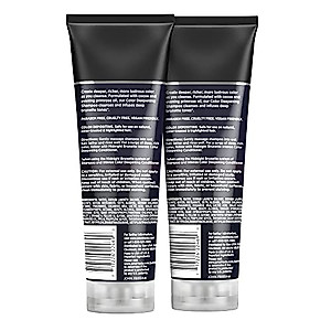 John Frieda Midnight Brunette Visibly Deeper Color Deepening Shampoo, 8.3 Ounce (Pack of 2), with Evening Primrose Oil, Infused with Cocoa