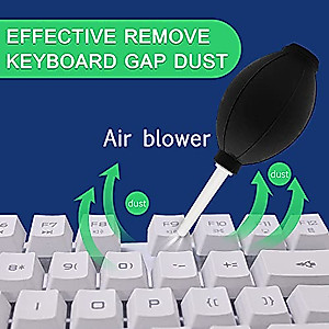 Keyboard Cleaning Kit, Laptop Computer Cleaning Kit, Computer Cleaning & Repair, Keyboard Cleaner, PC Cleaning Kit Applied Macbook Laptop, Keycap Puller, Anti-Static Brush,Computer Cleaning Brush