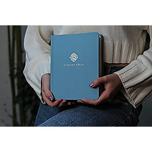 Biblia Católica, Edición para Notas, Tapa dura/tela, Azul, Comfort Print (Spanish Edition)