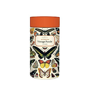 Cavallini Papers & Co. Butterflies 1,000 Piece Puzzle, Multi