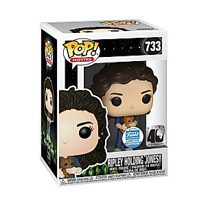 Funko Pop Movies: Alien - Ripley Holding Jonesy Alien 40th Anniversary Limited Edition Figurine