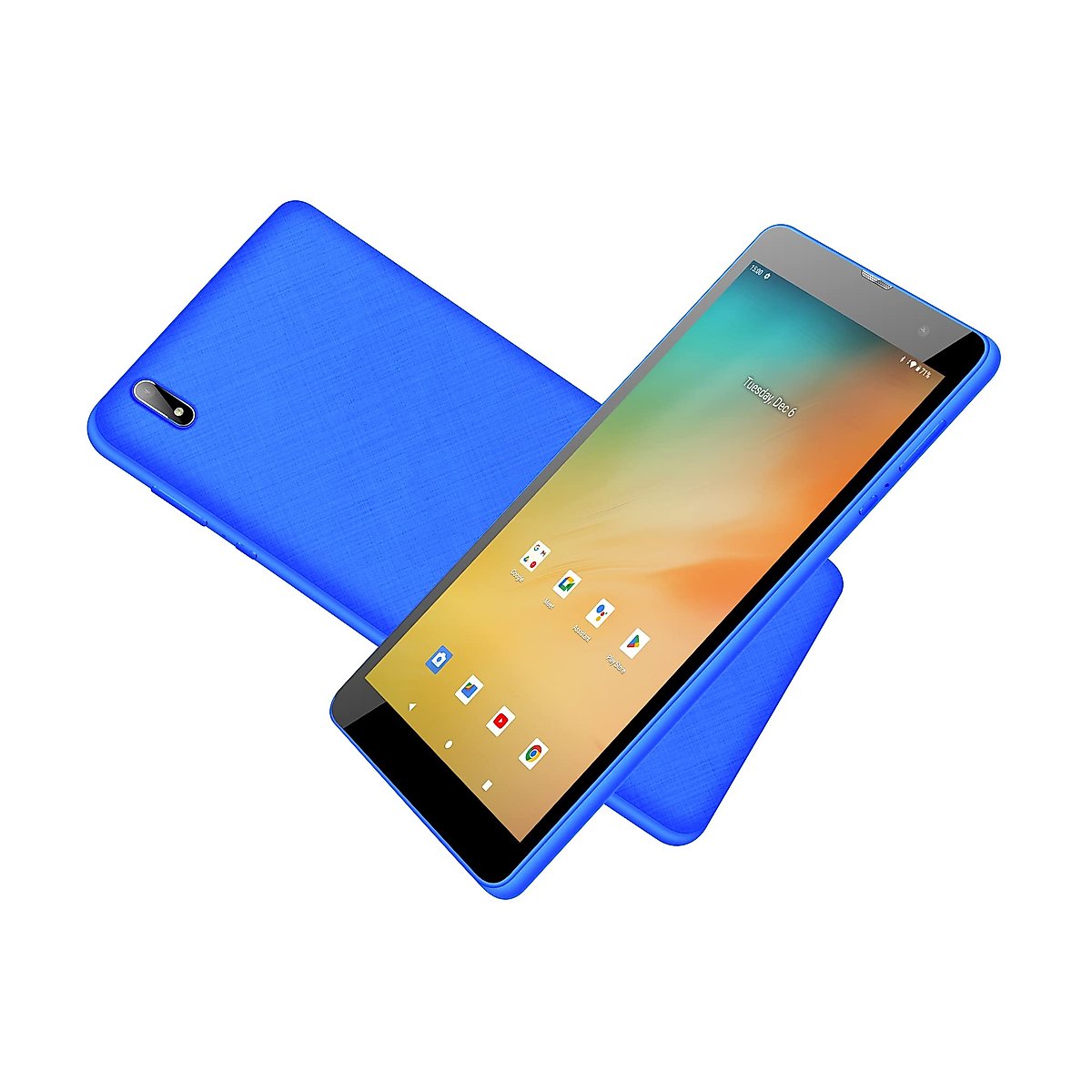 Azpen 4G LTE Unlocked Android 12 Tablet with 8 inch HD LCD IPS Display and Octa Core CPU 3GB RAM 32GB Storage Bluetooth with Dual Cameras.