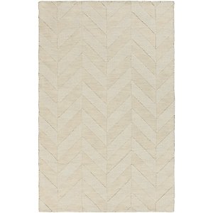 Livabliss Central Park Modern Chevron Area Rug,2' x 3',Khaki