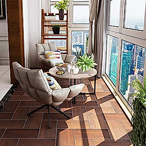 Round Coffee Table Kitchen Dining Table Modern Leisure Tea Table Office Conference Pedestal Desk Computer Study Desk White/Black