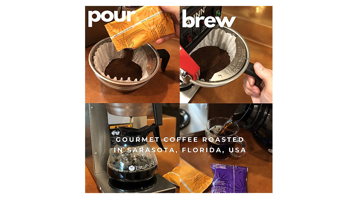 Sarasota Coffee Packets - Gourmet Breakfast Blend