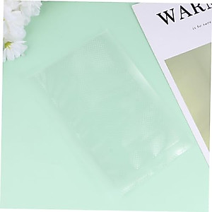 LABRIMP 100pcs Vacuum Sealer Bags Fridge Food Bag Fresh Keeping Bags Triturador De Grocery Storage Bags Clear Packaging Bags Clear Packing Bags Leak Proof Travel Containers