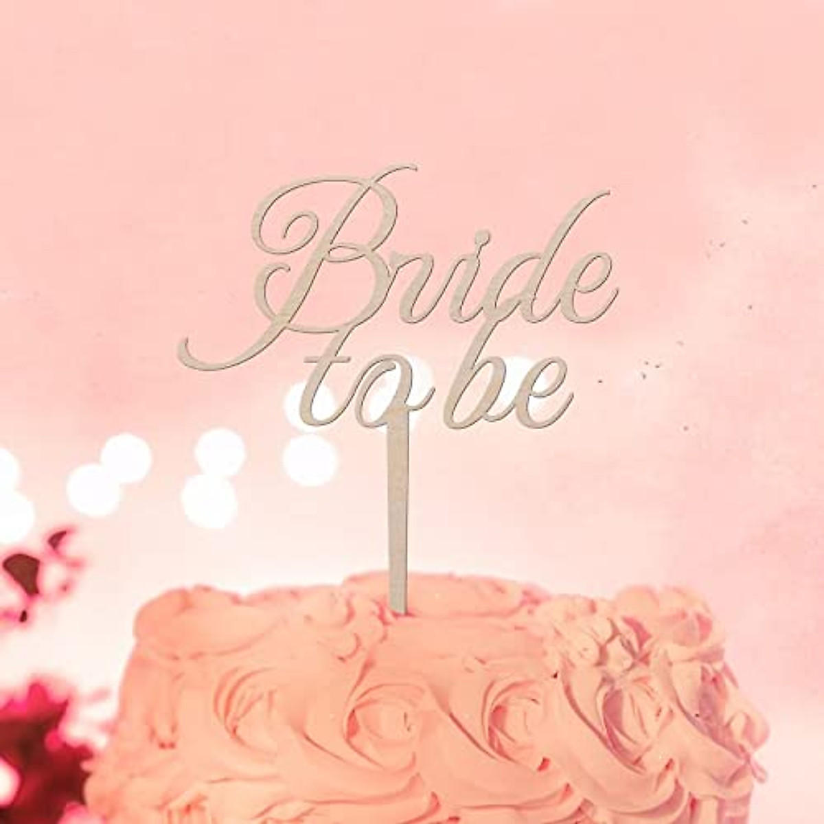 Bride To Be Engagement Wedding Caketopper Personalised Wedding Party Decor Wedding For Bride And Groom Bridal Shower Gifts Rustic Wood