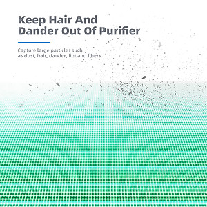 AROEVE Air Purifier with Three Filter(One Basic Version & Two Pet Dander Version)