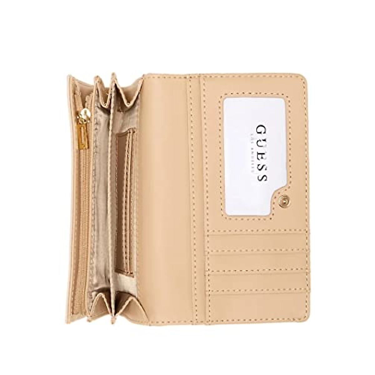 GUESS Factory Women's Chapel Hill Phone Organizer Wallet Blush Multi