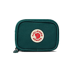 Fjällräven Kanken Card Wallet for Men, and Women - Zippered Compartment with Interior Coin Pocket, Exterior Sleeve, and Durable Design Arctic Green One Size One Size