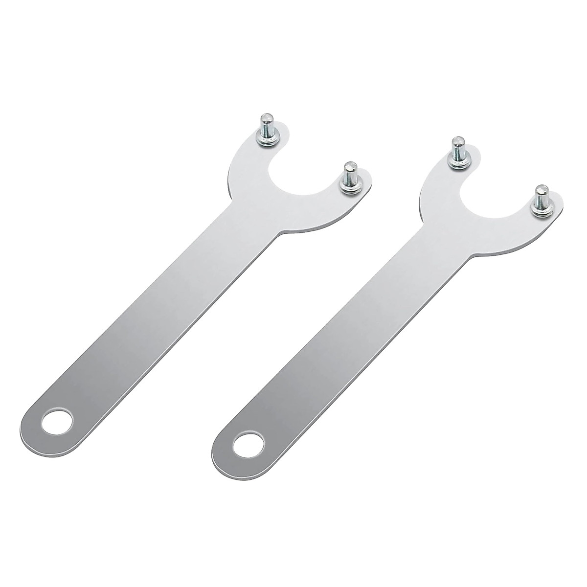Tuckaner AG452K Wrench fits Ryobi Angle Grinder Replacement Tool Part 039028001052 039028007053 (2pcs), Silver