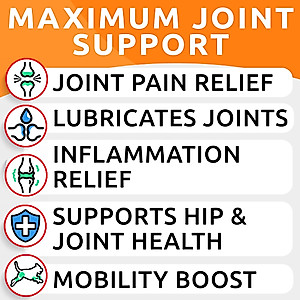 Glucosamine Treats + Probiotics Chews Bundle - Senior Advanced Joint Health + Upset Stomach Relief - Chondroitin, Omega-3 + Digestive Enzymes, Prebiotics - Hip & Joint Care + Improve Immunity - 240Ct