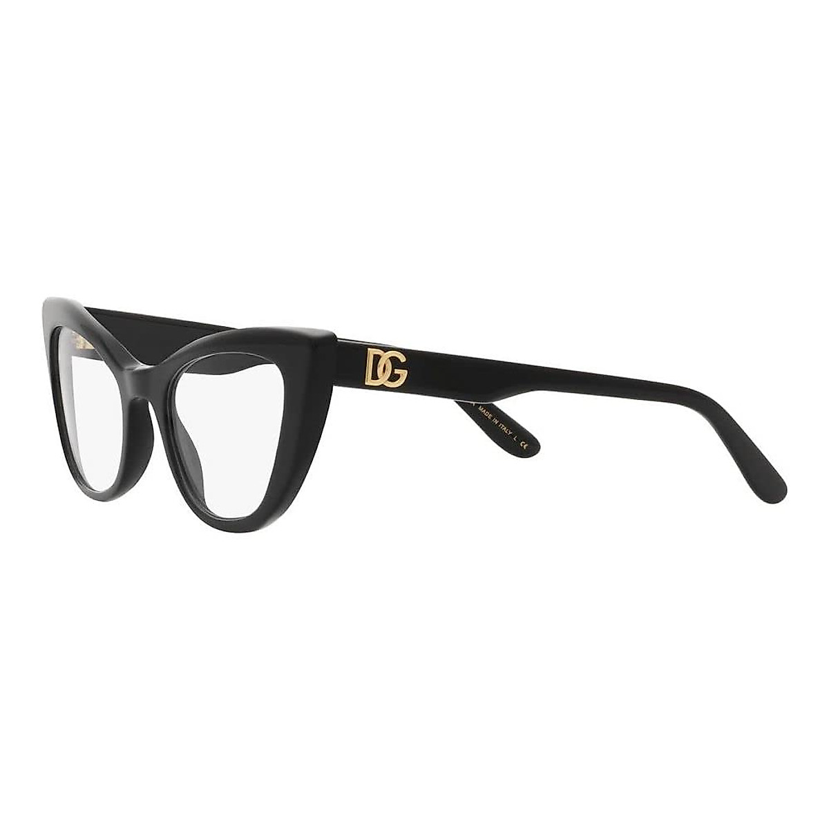 Dolce & Gabbana DG3354-501 Eyeglass Frame Black w/Demo Lens 54mm