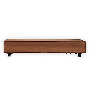 Theater Solutions SUB8SM Slim Subwoofer (Mahogany), 8-Inch Slim