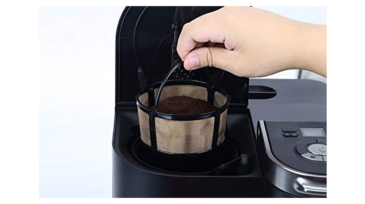 Geesta Reusable Keurig K-Duo Filter: Perfect Fit & Rich Coffee