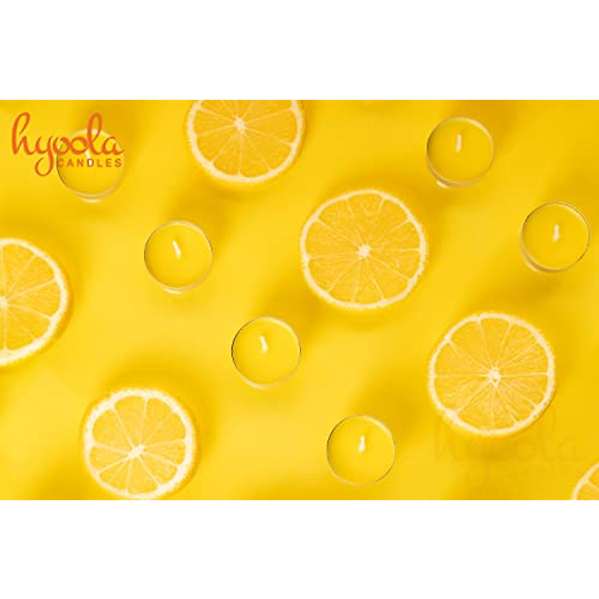 Tealight Citronella Candles - Anti Mosquito Candle - 4 Hour Burn - 50 Pack - DEET Free