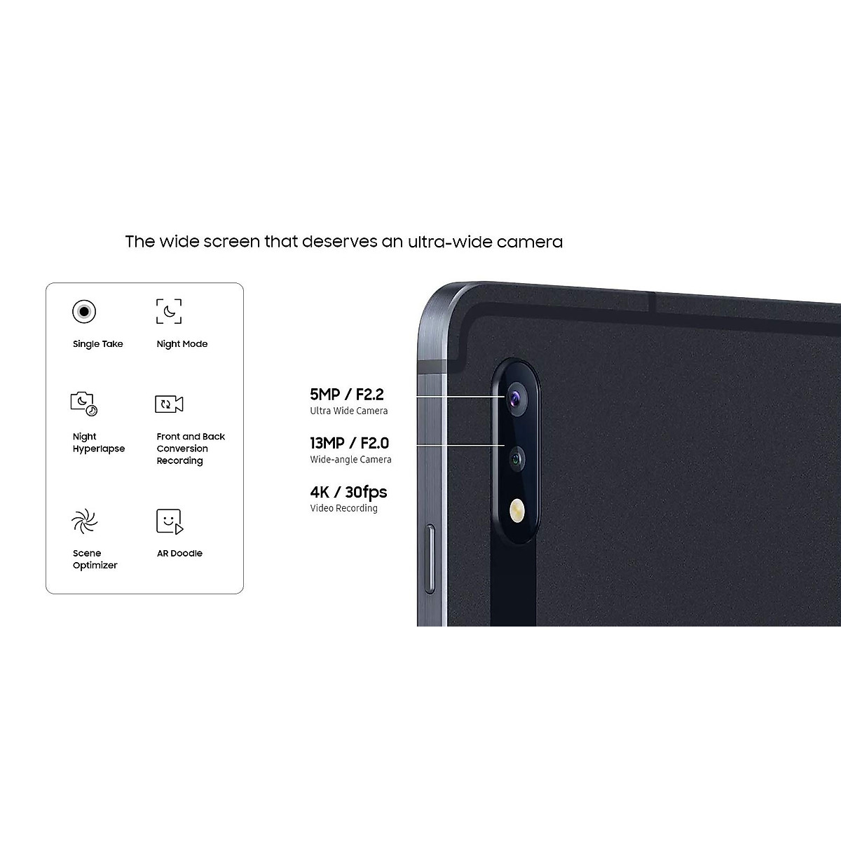 SAMSUNG Galaxy Tab S7 11-inch Android Tablet 128GB Wi-Fi Bluetooth S Pen Fast Charging USB-C Port, Mystic Navy (Renewed)