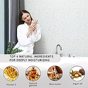 Hand Cream Gift Set - Hand Cream Set for Women, Shea Butter Hand Care Cream for Dry Hands, 3x2.0 oz Travel Size Hand Lotion Set, Christmas Gift Set for Women