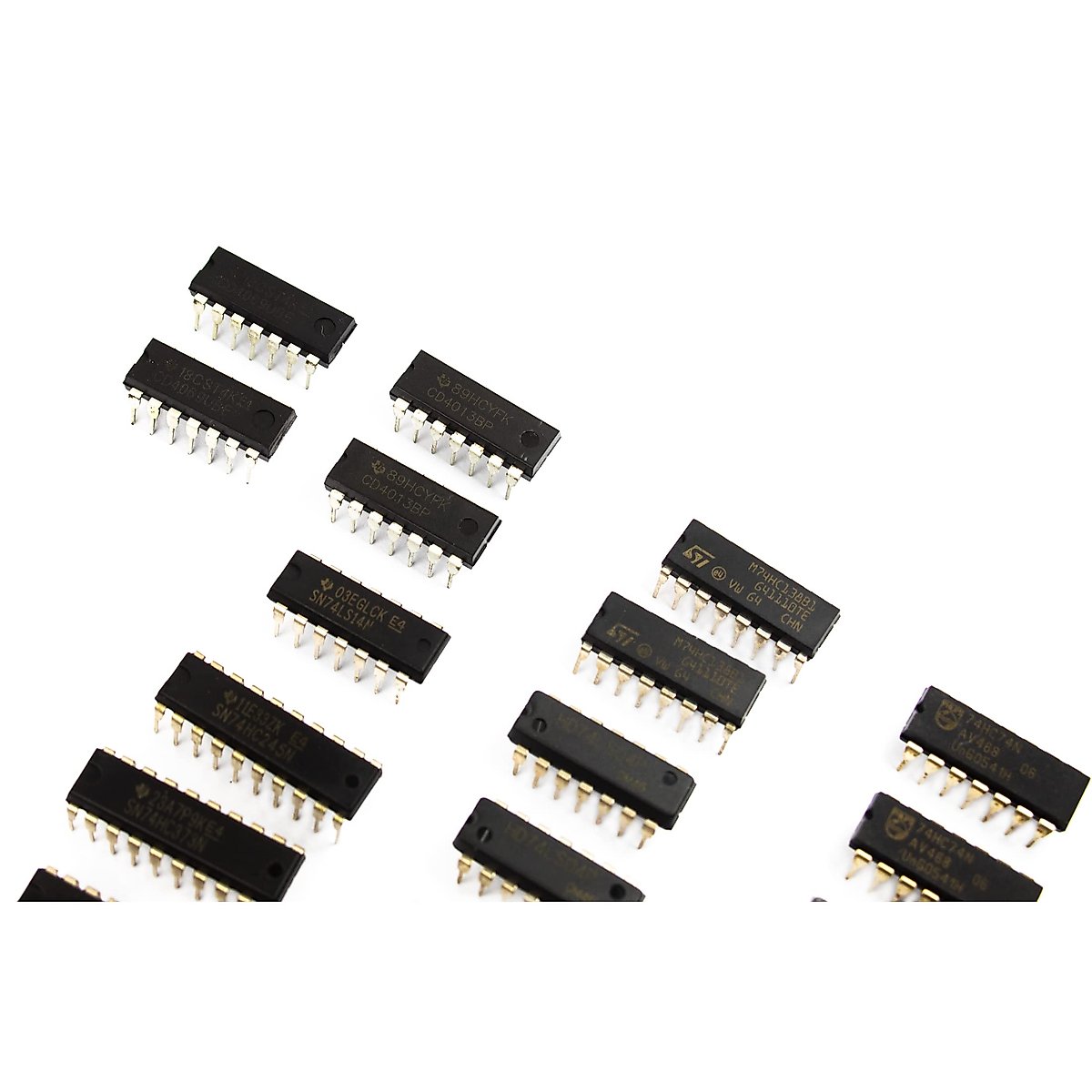 jujinglobal SN74HC573N M74HC138B1 74HC74N SN74HC373N 74HC595N CD4013BP CD4069 74HC05 74LS04 SN74HC245N SN74LS04N Total: 20pcs