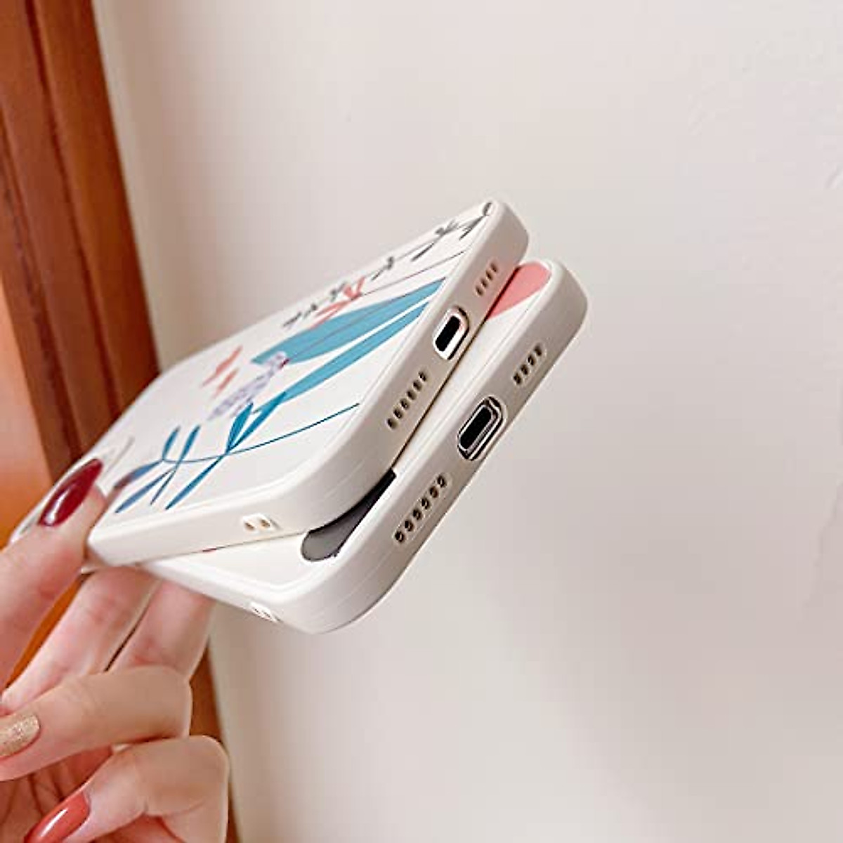 Jmltech Compatible with iPhone 12 Pro Max for Women Girls Cute Design Soft Silicone Camera Protection Protective Lovely Heart Phone Case for iPhone 12 Pro Max 6.7"