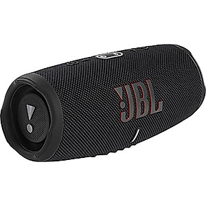 JBL Charge 5 - Portable Bluetooth Speaker with Megen Hardshell Travel Case with IP67 Waterproof and USB Charge Out (Black)