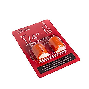 Bit Magnetizer Ring and Demagnetizer by Olsa Tools | Screwdriver Bit Drive Holder for Magnetic Driver Bits | Powerful Neodymium Magnet | Works With Allen/Hex Keys