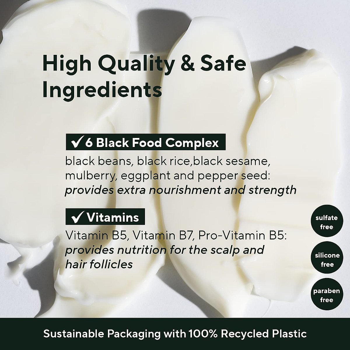 AROMATICA B5+ Biotin Fortifying Conditioner 13.53 oz / 400 ml – Intensive Nutritional Care for Weak, Thin Hair – Alleviates Hair Loss and Prompts Hair Growth - Free from Sulfate, Silicone, and Paraben