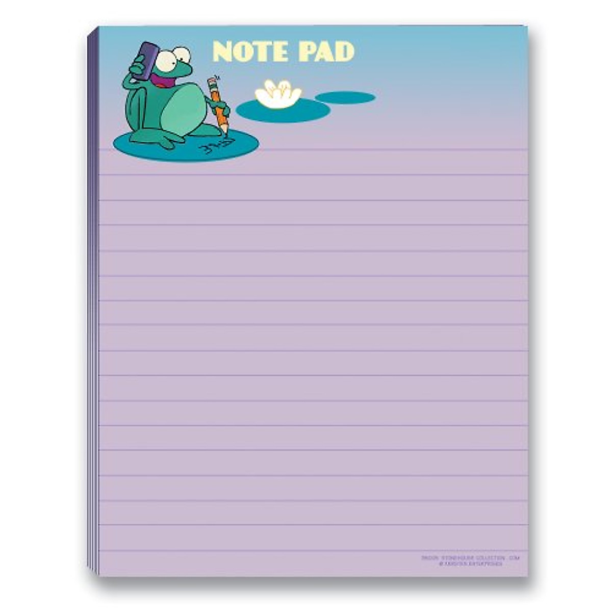 Stonehouse Collection Four Funny Notepad Assorted Pack - Great Gift Set - 4.25 x 5.5in - 50 Sheets Per Pad
