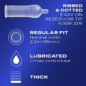 Durex Prolong Condom, 12 Count (Pack of 2)