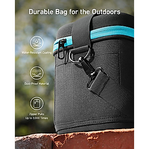 Anker Carrying Case Bag (S Size), Dustproof and Waterproof, Exclusively Compatible Portable Power Station 256Wh, 289Wh, and 389Wh, for Outdoor Camping, RV (Powerhouse Not Included)