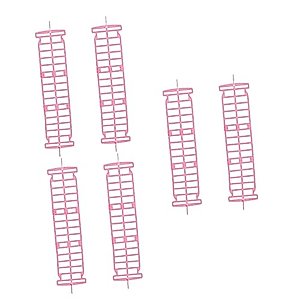 Cabilock 6 pcs Shoe Dryer Drying Rack for Clothes Plush plushes Windproof Drying Rack Dry Rack for Clothes Drying Pillow Rack Balcony Rack Drying net Pillow Shelf Storage Baby