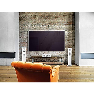 KEF R2c Center Channel Speaker (Gloss White)
