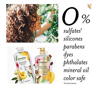 Essential Botanical Shampoo and Conditioner Set | 2 Pack | SULFATE-Free | Family size 2x38.2oz | Apricot and Shea Butter Infused