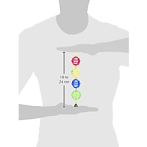 JW Pet Company Activitoy Lattice Chain Small Bird Toy, Colors Vary