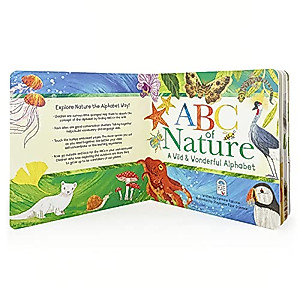 ABCs of Nature: A Wild & Wonderful Alphabet Experience - ABC Learning Book for Toddlers, Kindergartners, and Curious Minds with Fun Fact Bites, Ages 1-5