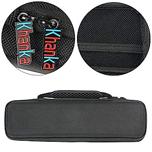 Khanka Hard Travel Case Replacement for Fluke T5-1000/T5-600/T6-1000/T6-600 Electrical Voltage Continuity Current Tester (Black)