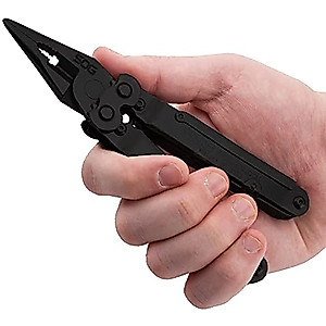 SOG Multitool - Powerlock Heavy Duty Multitool Pliers, Electrician Wire Cutter Multi Tool w/ Ballistic Nylon Multitool Sheath with Clip (S60N-CP)